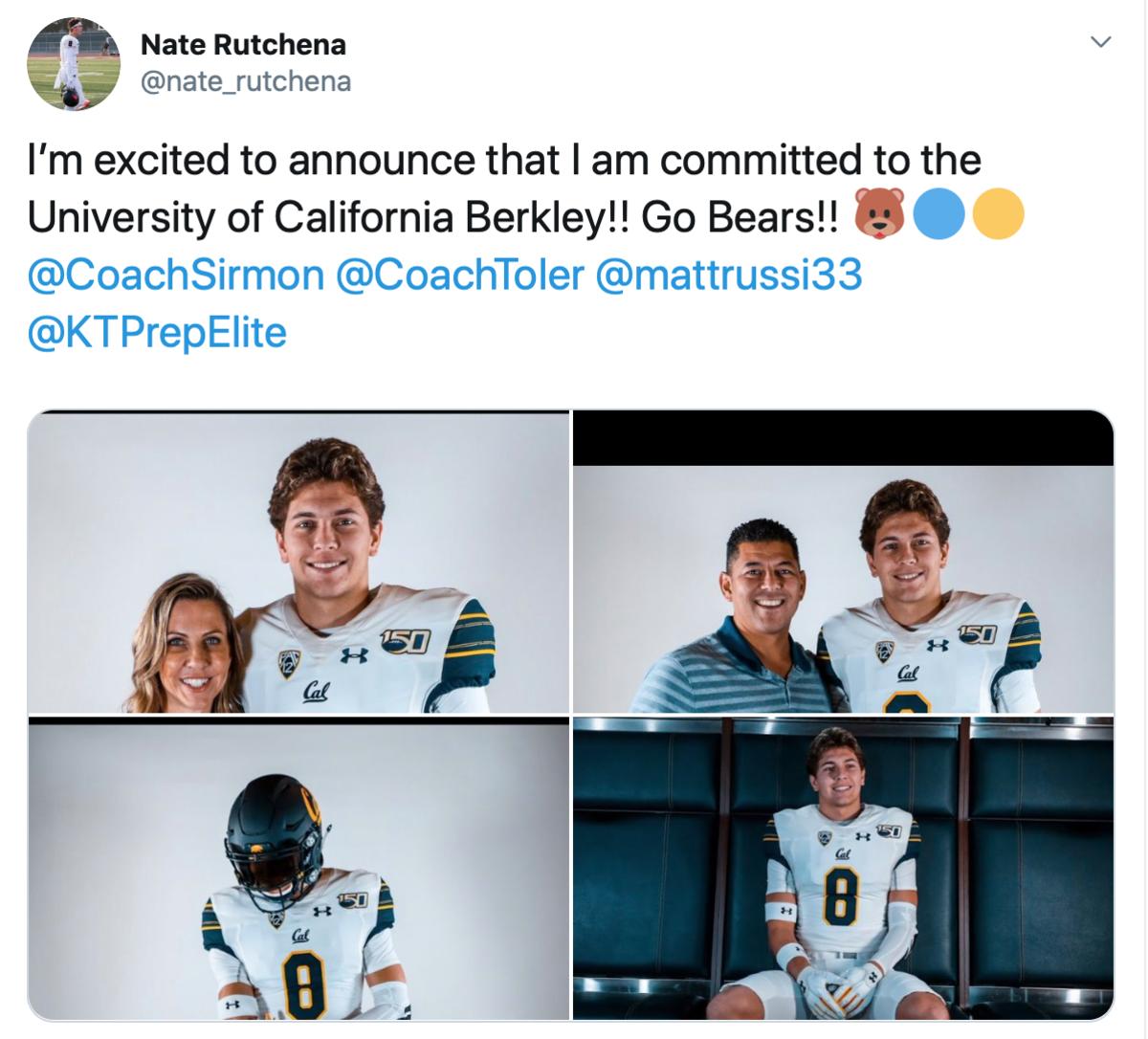 Cal football adds 26th recruit to 2020 class - Sports Illustrated Cal ...