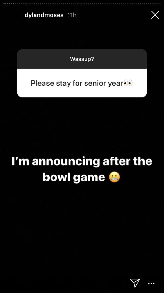 Dylan Moses Gives Timetable for Announcing Draft Plans - Sports ...