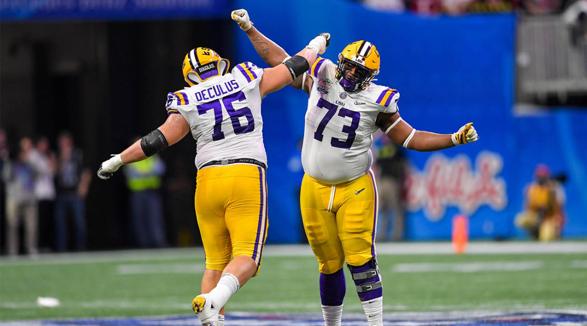 LSU OL Adrian Magee sends tweet during Peach Bowl vs Oklahoma - Sports ...