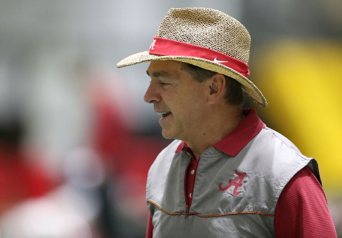 Final Practice Report of Season: Alabama Slinging in the Rain - Sports ...