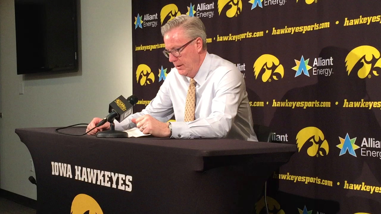 Video: McCaffery On Team's Focus - Sports Illustrated Iowa Hawkeyes ...