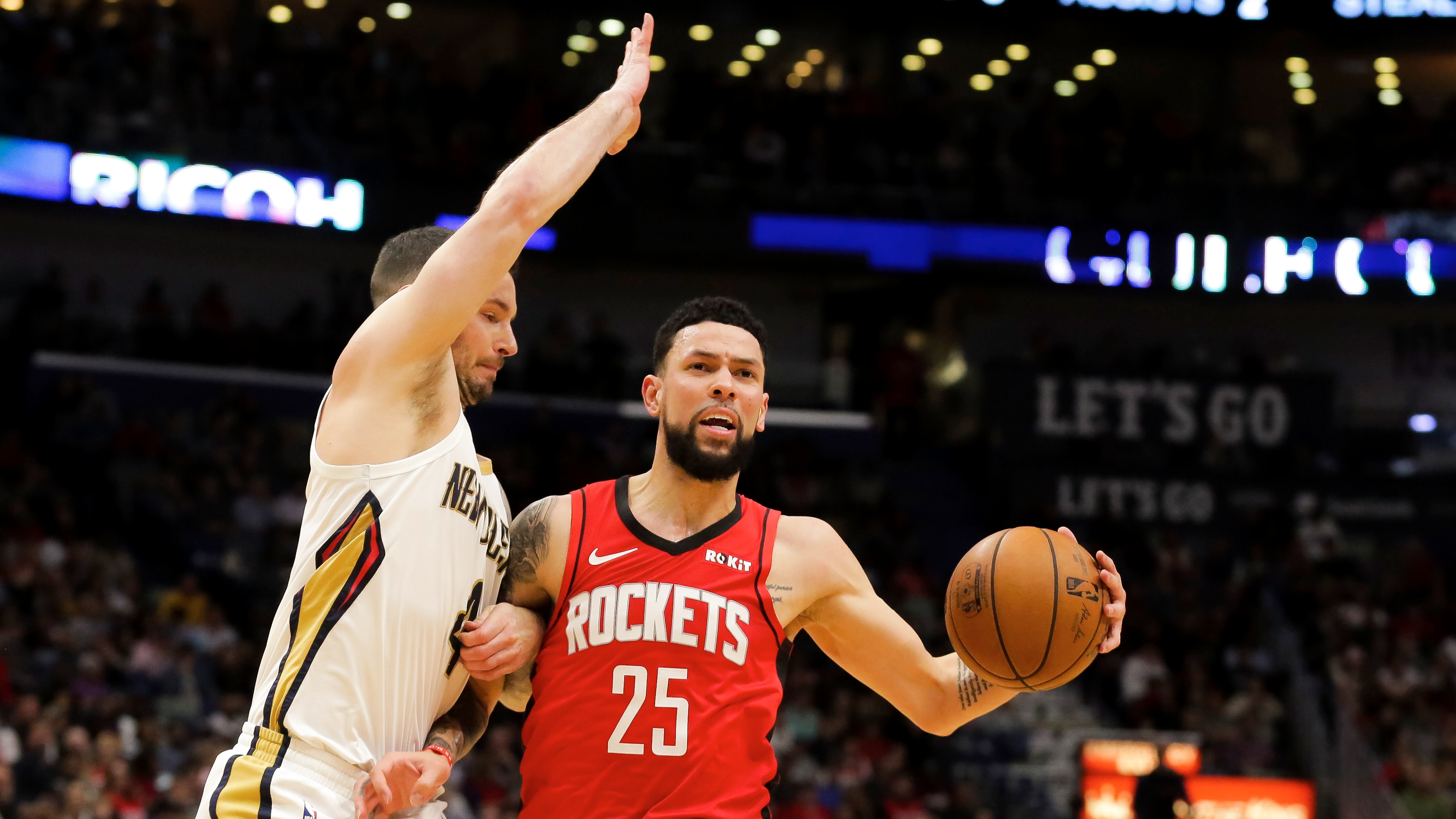 Rockets limp to finish without Harden in loss to Pelicans - Sports ...