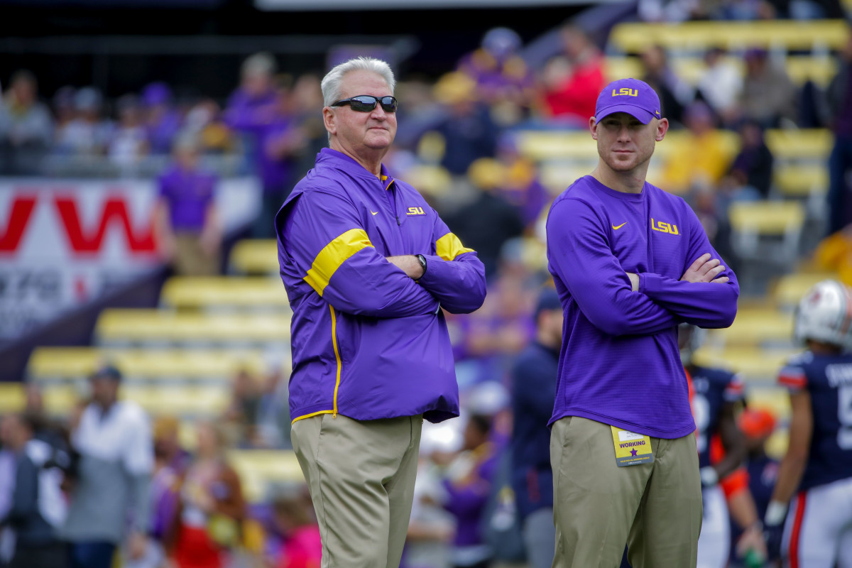 LSU's Steve Ensminger, Joe Brady Named 2019 Offensive Coordinators of ...