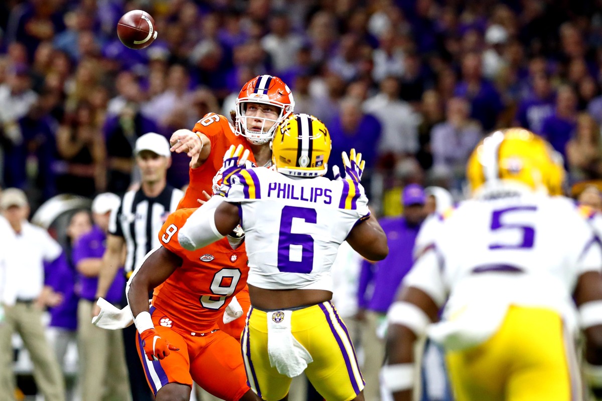 LSU Linebacker Jacob Phillips Declares for 2020 NFL Draft, Joins Fellow ...