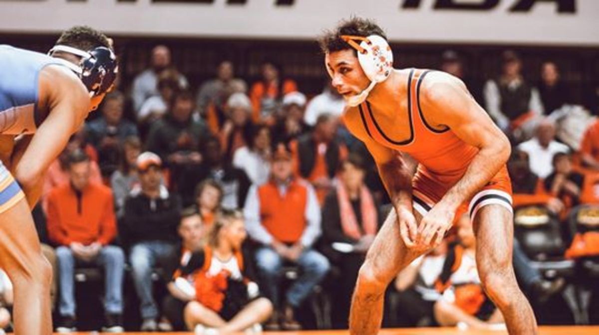 Nick Piccininni Scores 100th Win in Oklahoma State’s First Top-10 Dual ...