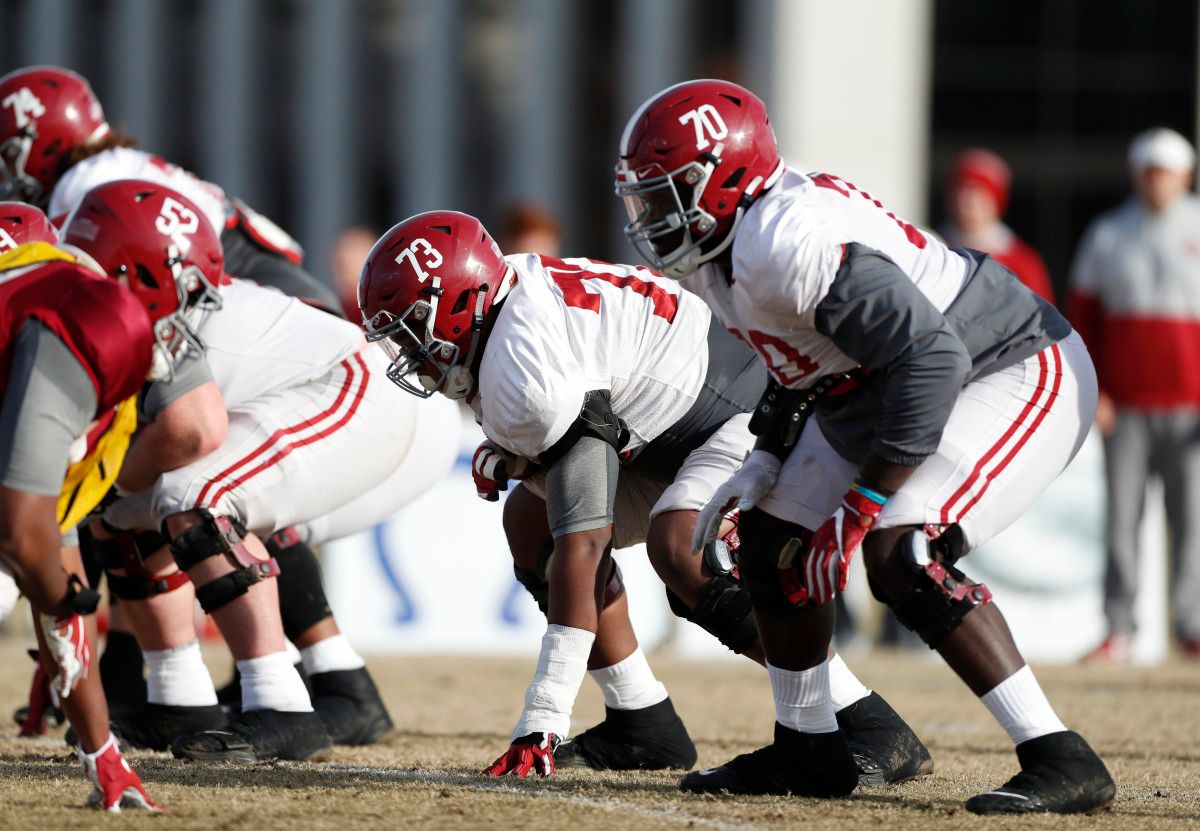 With Four Returning Starting Linemen, Alabama's Running Game Could be ...