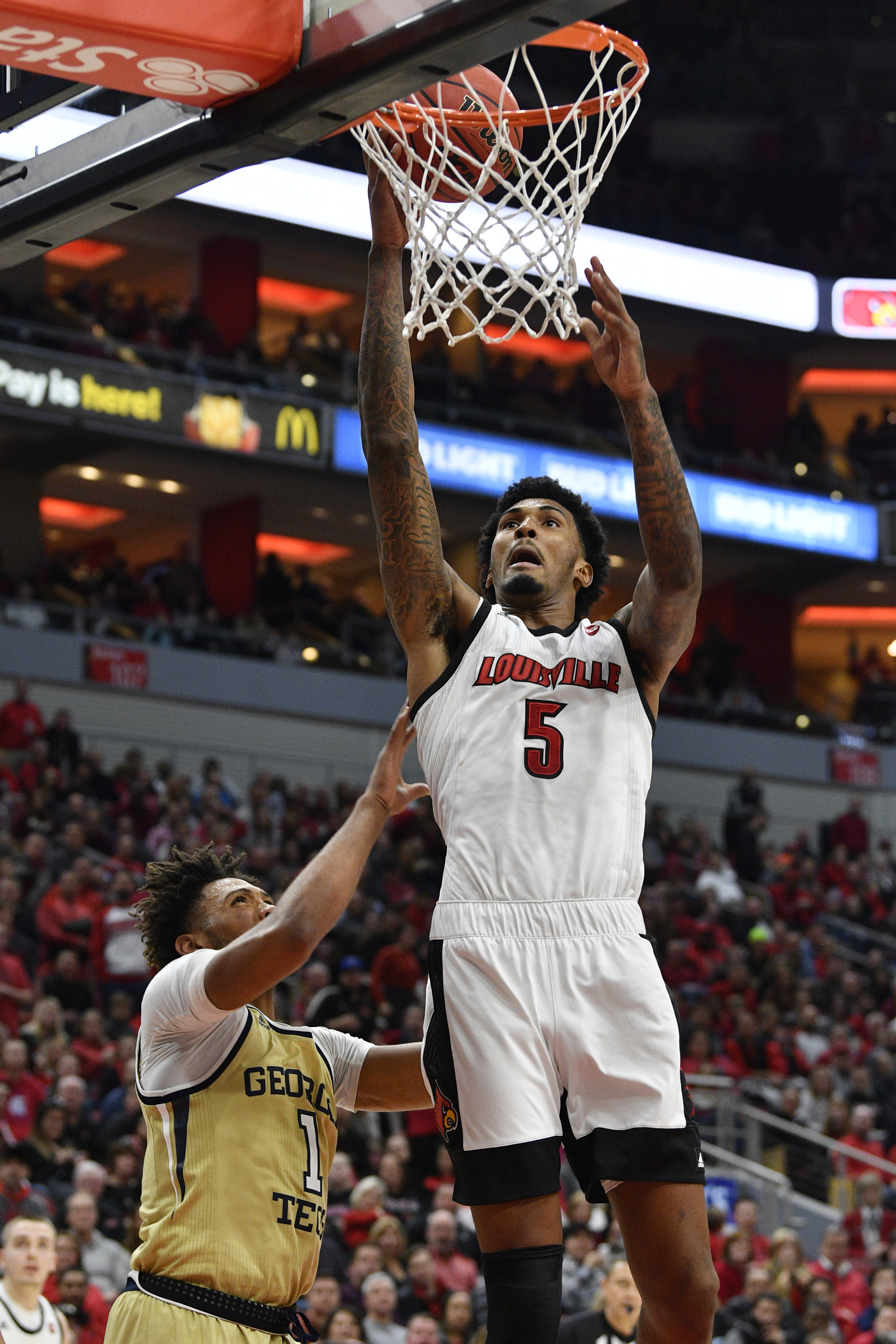 Malik Williams helps Louisville close out Georgia Tech - Sports ...