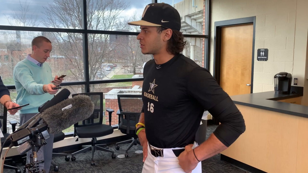 Vanderbilt's Austin Martin on his Positon and Other Things Baseball ...