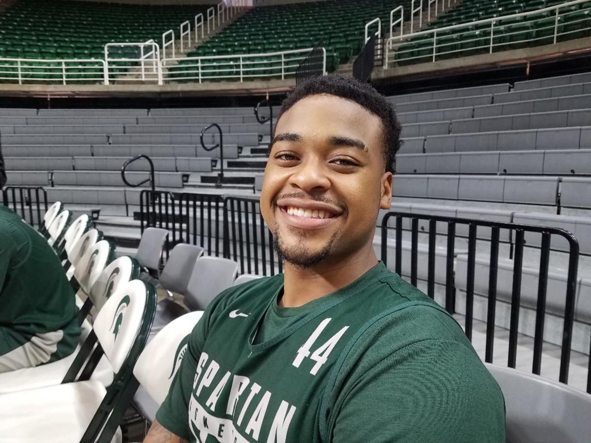 MSU BIG MAN Nick Ward After Practice! - Sports Illustrated Michigan ...