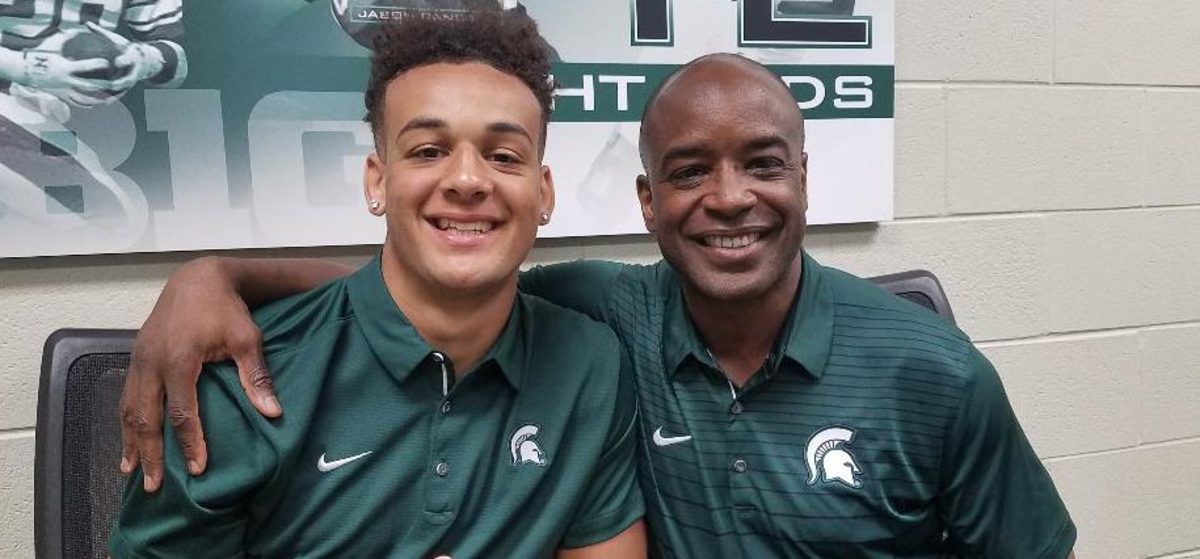 The Love, Football & Bond of Spartans Cody & Sheldon White! - Sports ...