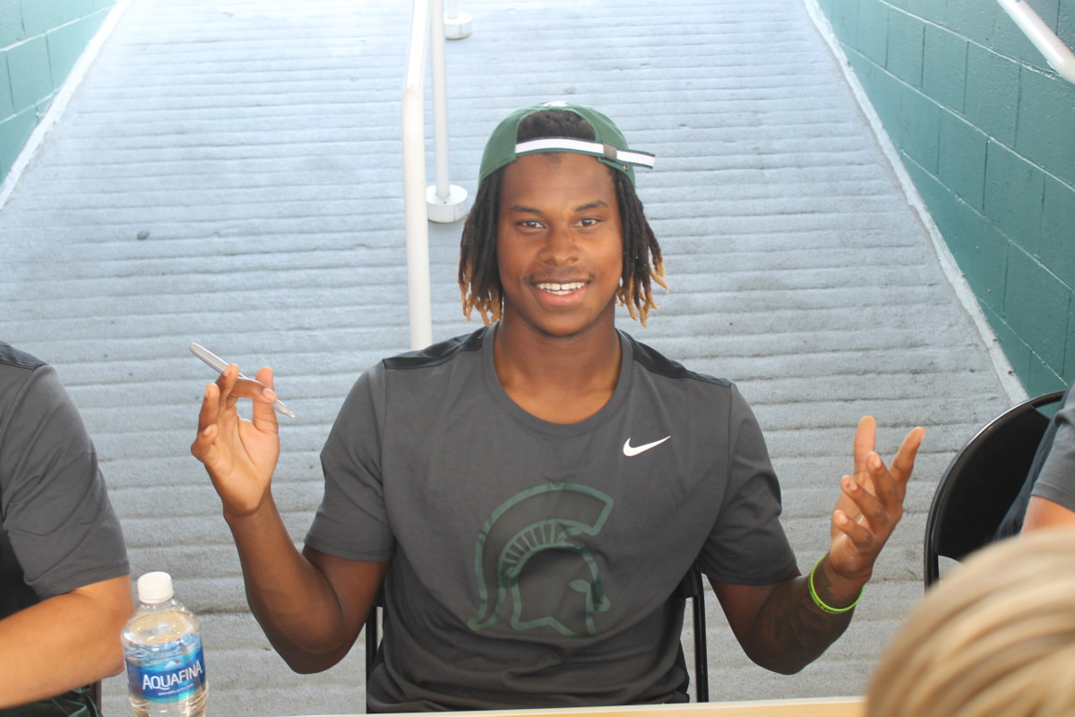 WR Darrell Stewart After Beating Maryland! - Sports Illustrated ...