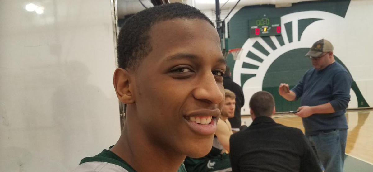 MSU BIG Marcus Bingham, Jr. (MBJ) after Practice - Sports Illustrated ...