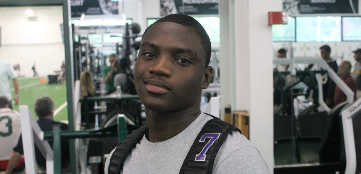 20 MI WR Karamba Kaba Recaps MSU Elite Camp - Sports Illustrated ...