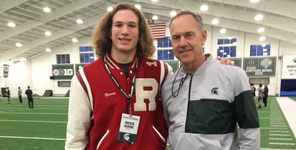 19 MI OLB Brock Horne “I love it in East Lansing” - Sports Illustrated ...