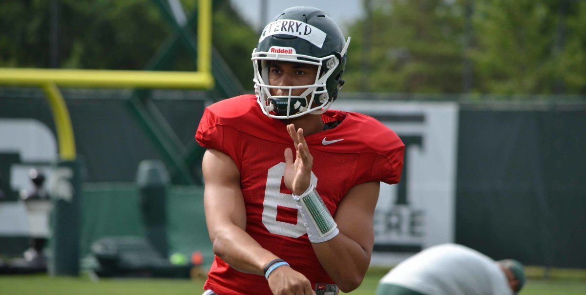 Damion Terry Talks 18 MSU Spartan Football - Sports Illustrated ...