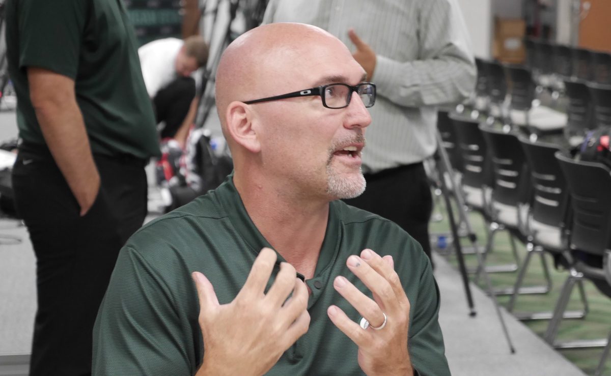 MSU DE Coach Chuck Bullough - Sports Illustrated Michigan State ...