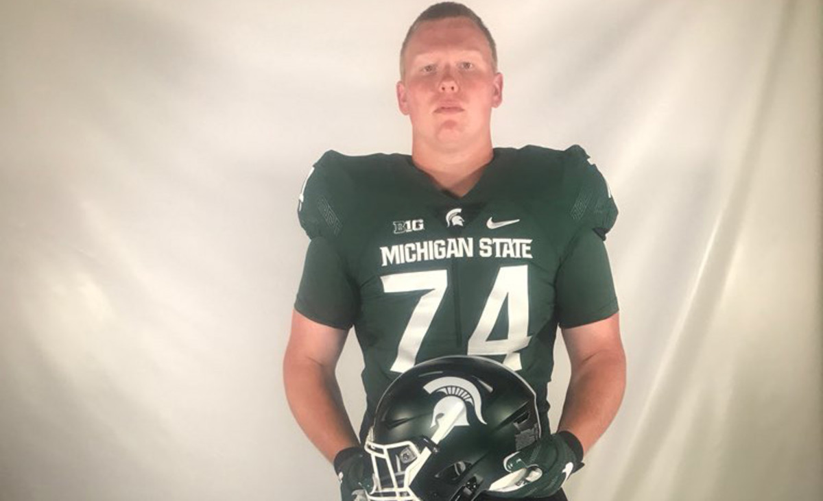 19 IN OL Damon Kaylor In-Depth On Why He Chose MSU - Sports Illustrated ...