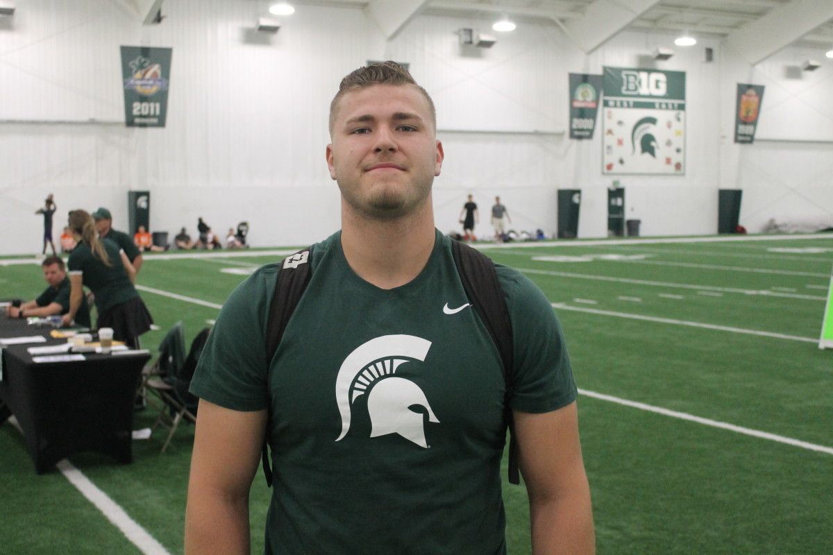 19 MI DL Maverick Hansen Recaps Stellar MSU Camp Performance! - Sports ...