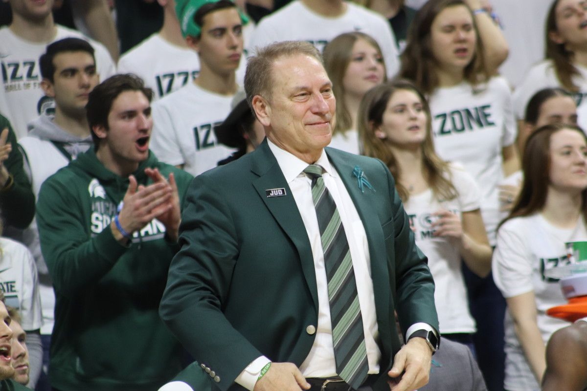 Michigan State head men’s basketball coach Tom Izzo - Sports ...
