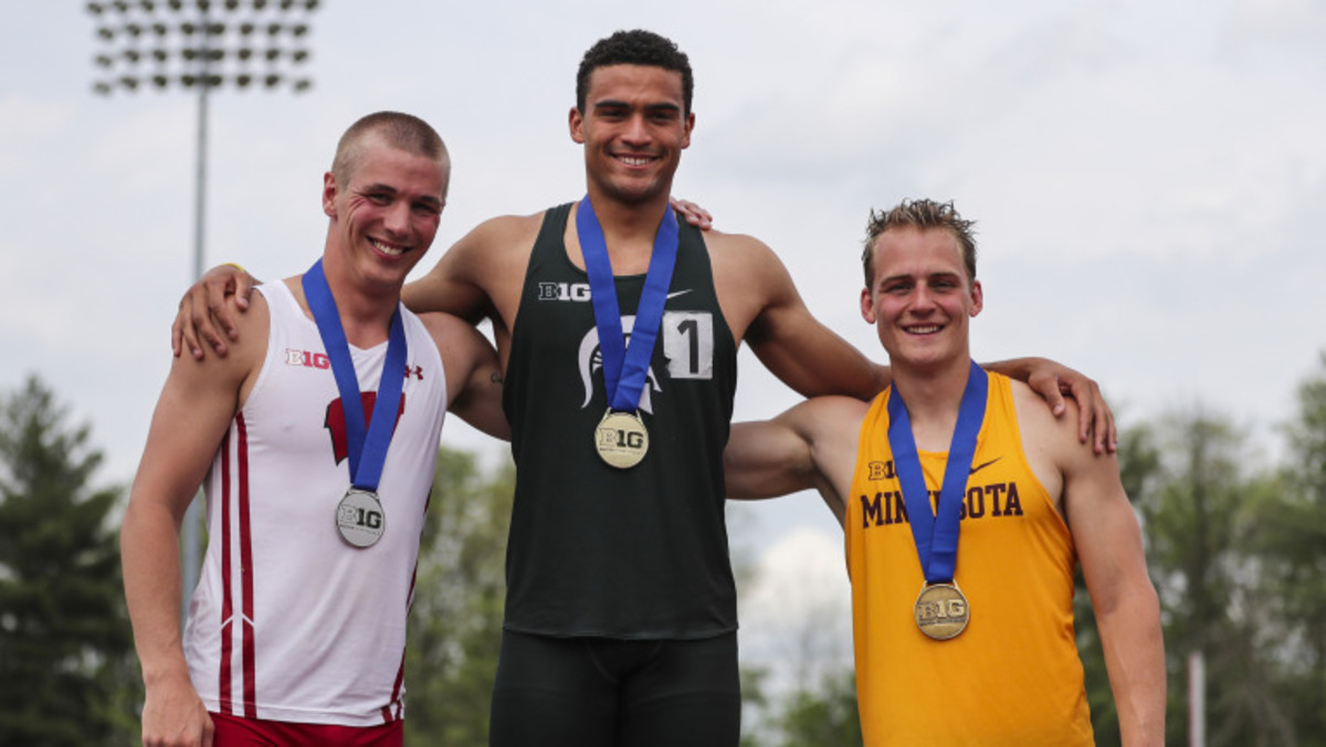 MSU Men Tied for Third After Day Two of B1G Championships - Sports ...