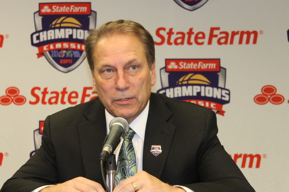 Tom Izzo Talks Champions Classic Tilt with #1 Kansas Tomorrow! - Sports ...