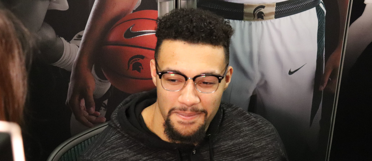 Kenny Goins Post Win Over Maryland! - Sports Illustrated Michigan State ...