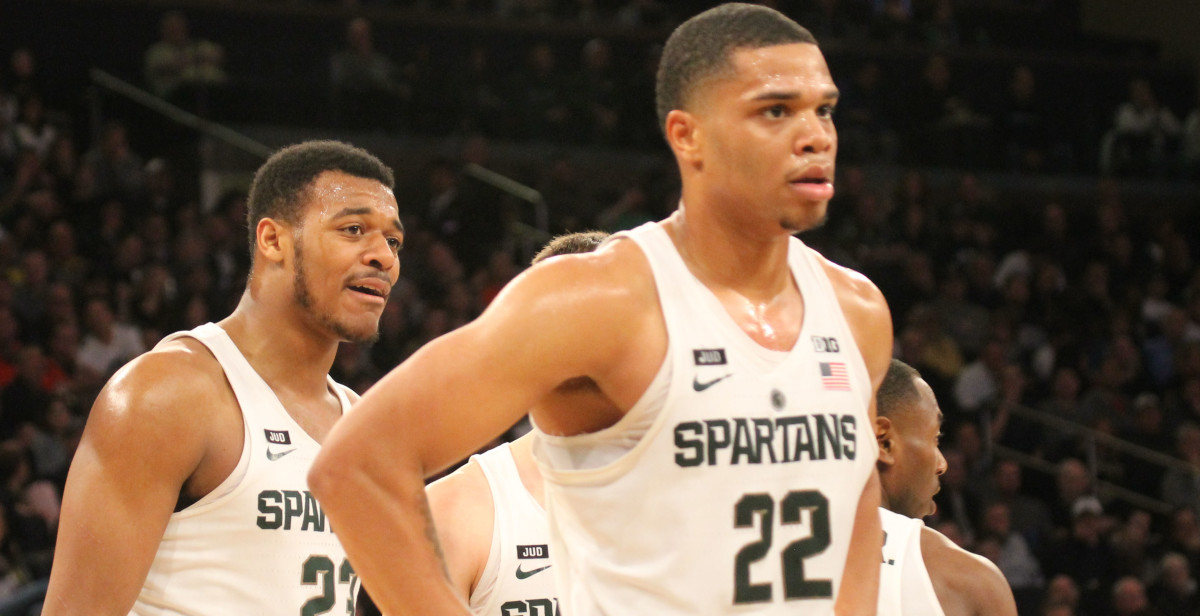 #2 Michigan State Upset by #15 Michigan Wolverines in New York City 75 ...