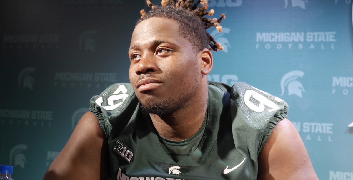 MSU Football DT Raequan Williams - Sports Illustrated Michigan State ...