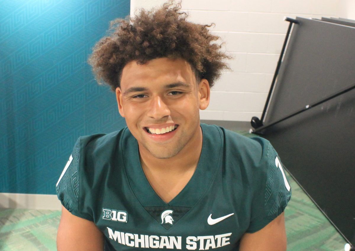 MSU Football RB Connor Heyward - Sports Illustrated Michigan State ...