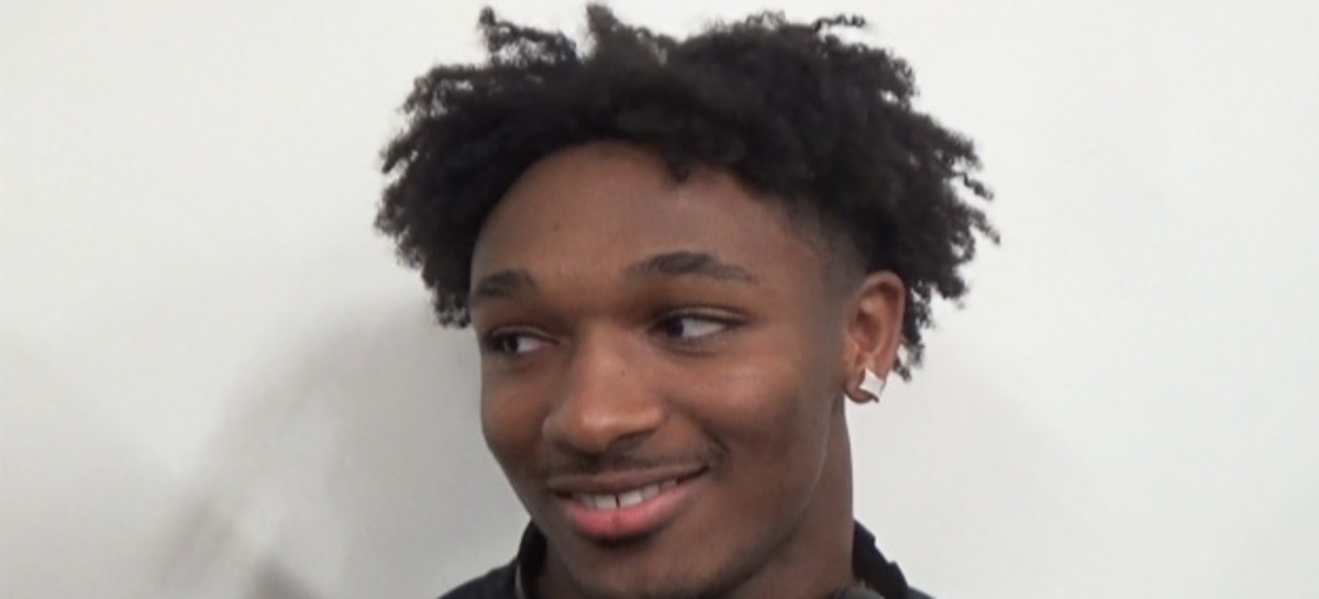 MSU DB Shakur Brown Post IU Game! - Sports Illustrated Michigan State ...