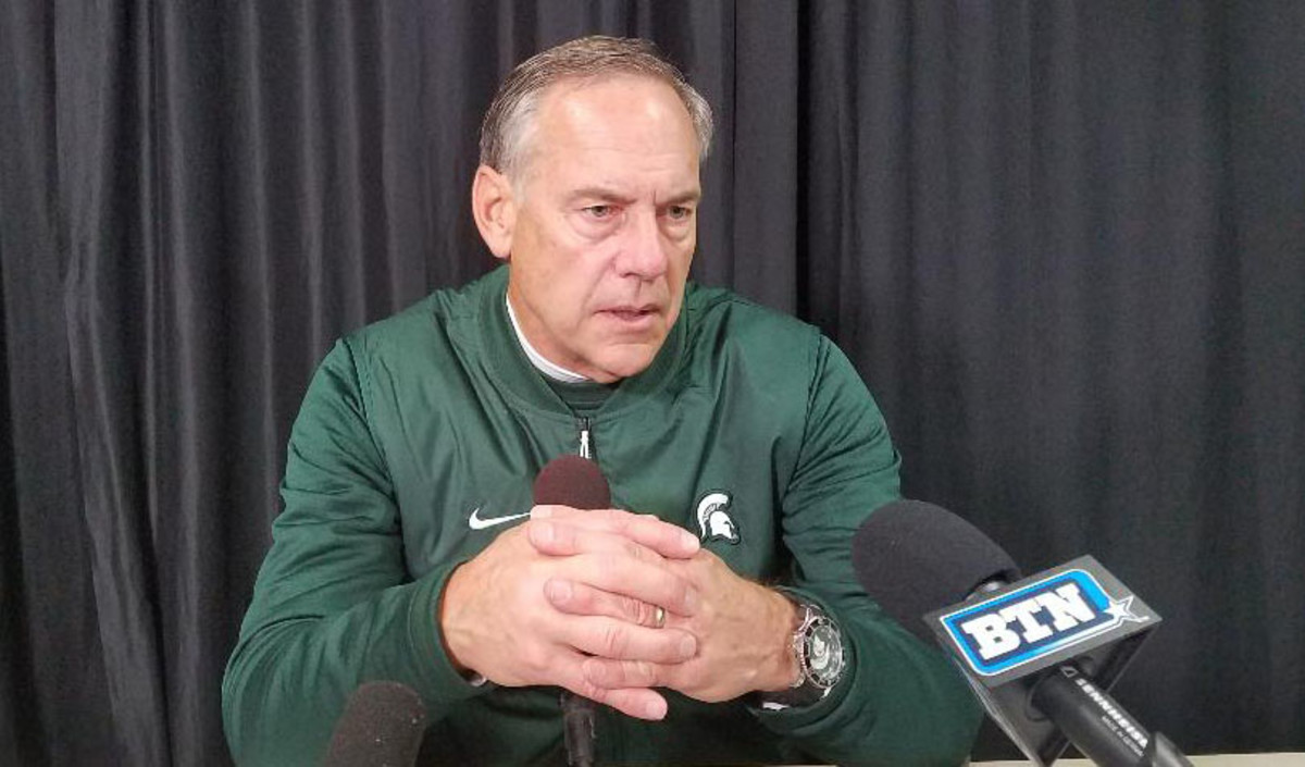 Mark Dantonio Post Win Over Maryland! - Sports Illustrated Michigan ...