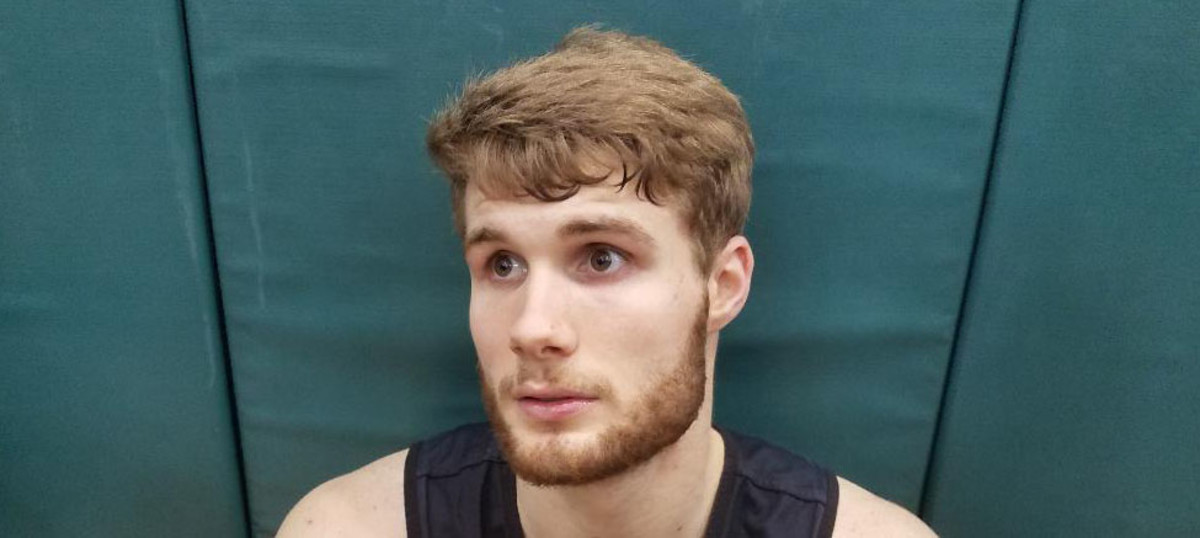 MSU G Kyle Ahrens After Practice Pre-IU! - Sports Illustrated Michigan ...