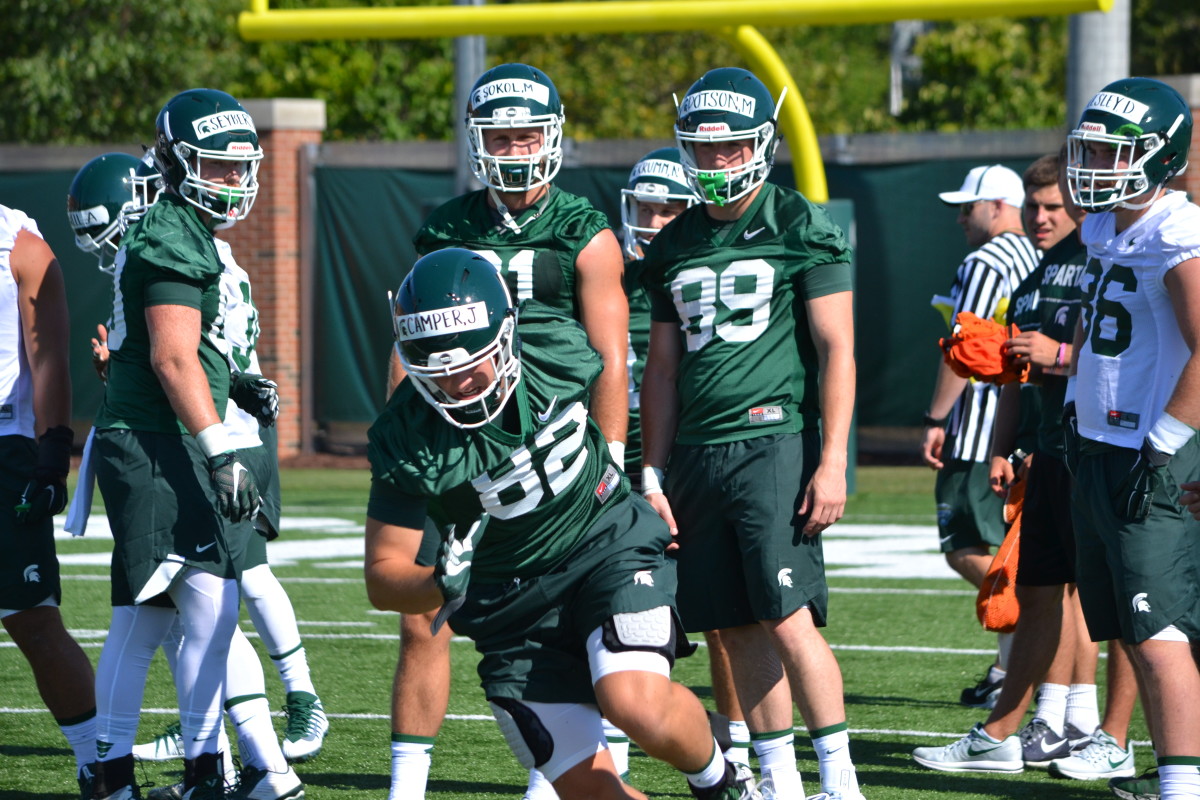 Michigan State Football Update: Spartans Scrimmage in Spartan Stadium ...
