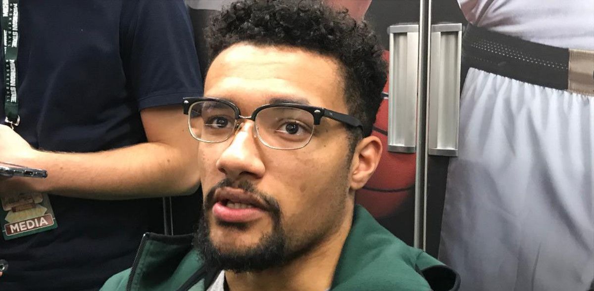MSU BIG Kenny Goins After Beating ULM - Sports Illustrated Michigan ...