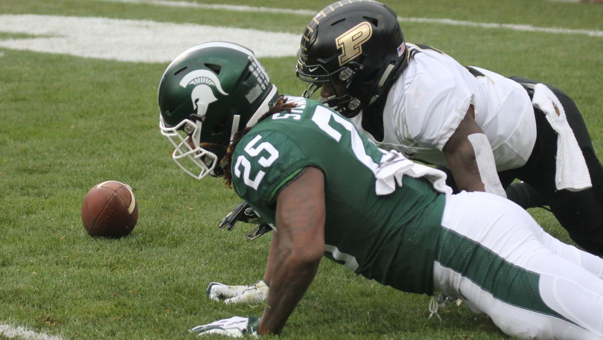 MSU WR Darrell Stewart Post Win Over Purdue! - Sports Illustrated ...