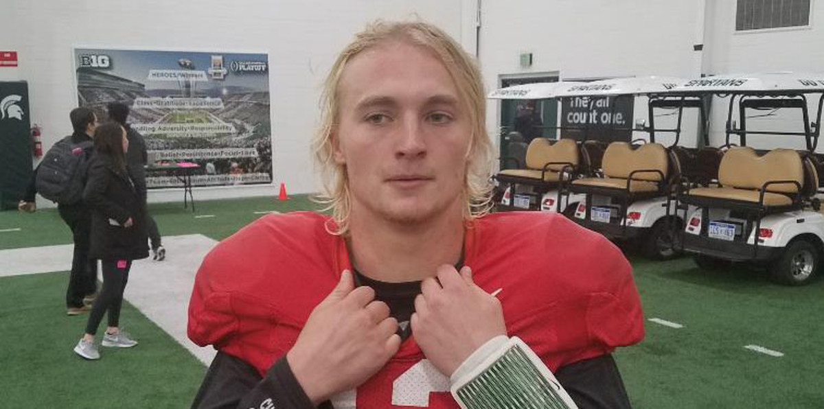 MSU QB Rocky Lombardi After Practice Maryland Week! - Sports ...