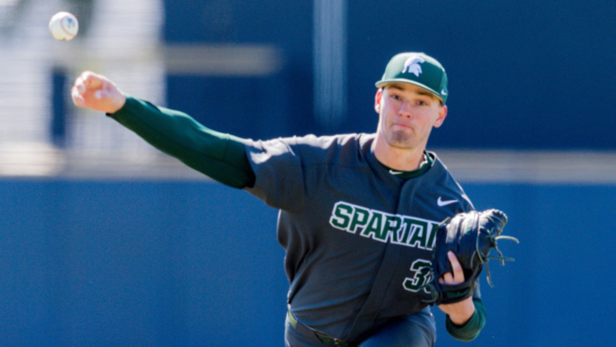 Spartan Baseball Downs Northwestern 4-2 - Sports Illustrated Michigan ...