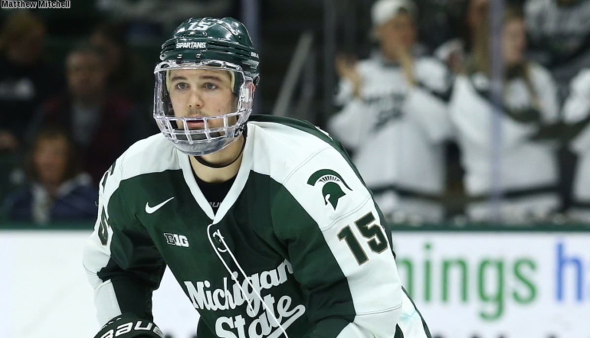 MacEachern Signs with the St. Louis Blues - Sports Illustrated Michigan ...