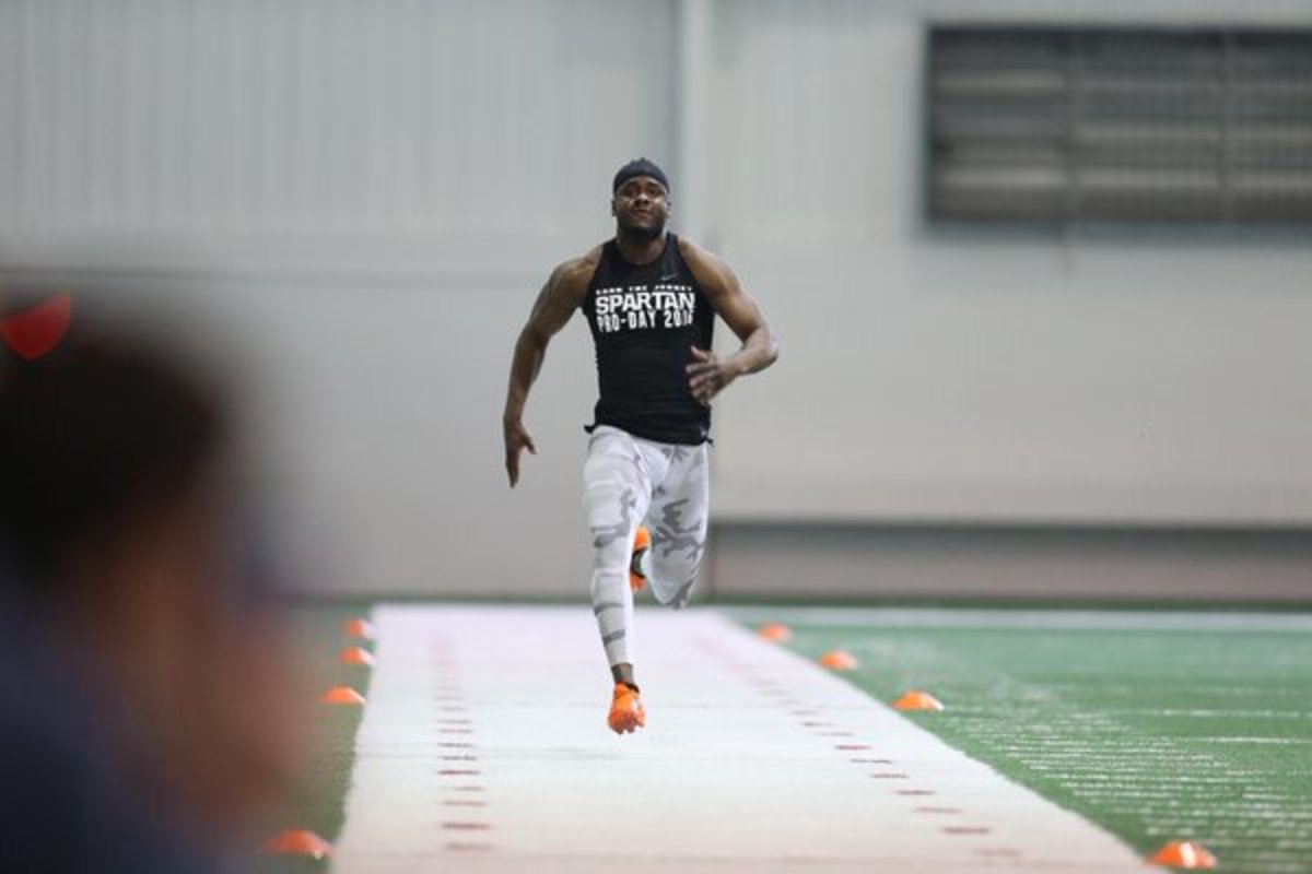 Great Michigan State Football Video From NFL Pro Day: WR Aaron ...