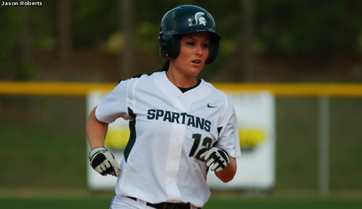 Spartan Lindsey Hansen Makes History as Softball Sweeps its Final Day ...