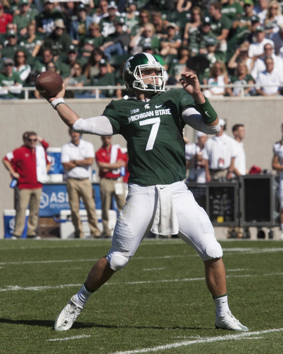 Great Post Michigan State Practice Video: QB Tyler O'Connor & DT Mike ...