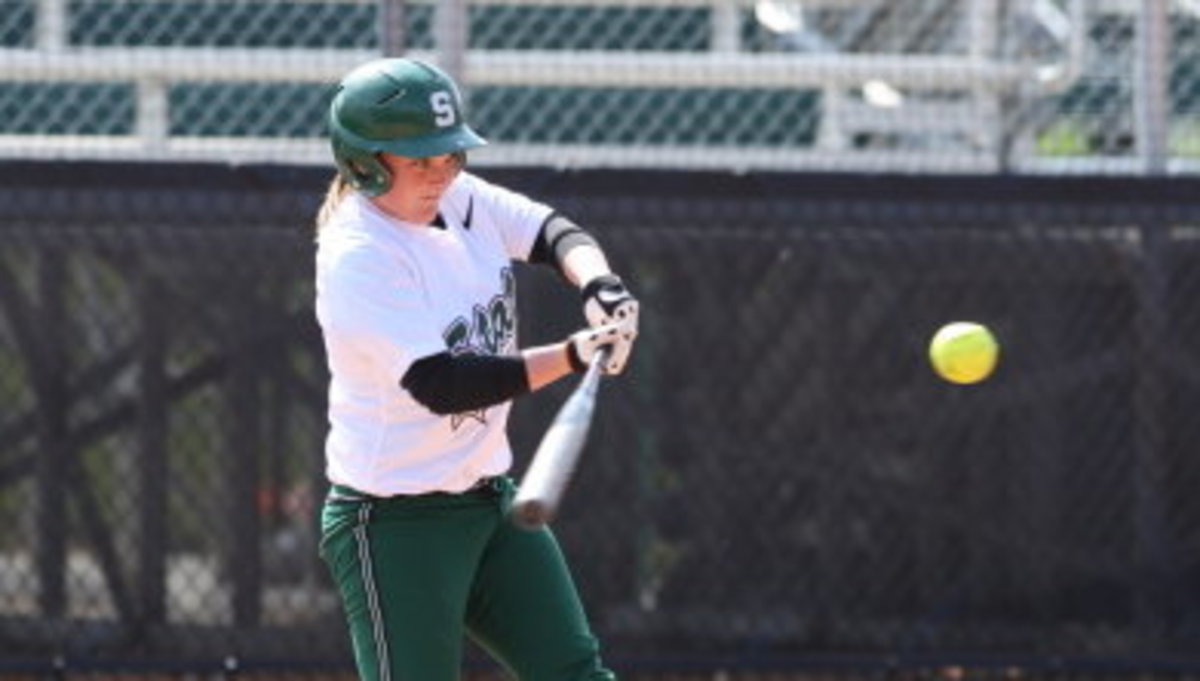 Spartan Softball Splits Doubleheader with Penn State - Sports ...