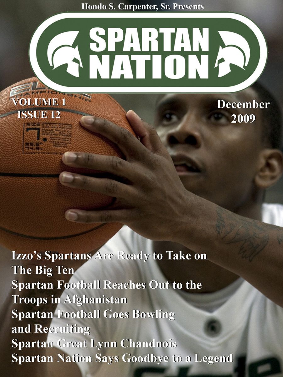 Check Out the December 2009 Cover of Spartan Nation Magazine! - Sports ...
