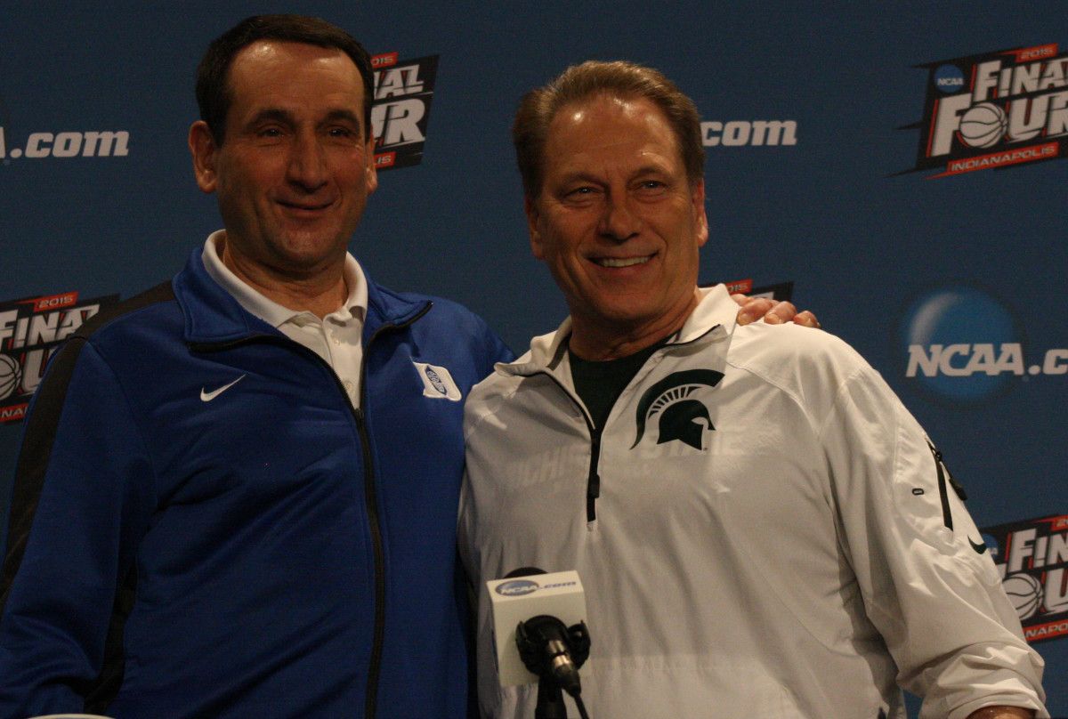 Tom Izzo vs Mike Krzyzewski, It's On...AGAIN! - Sports Illustrated ...