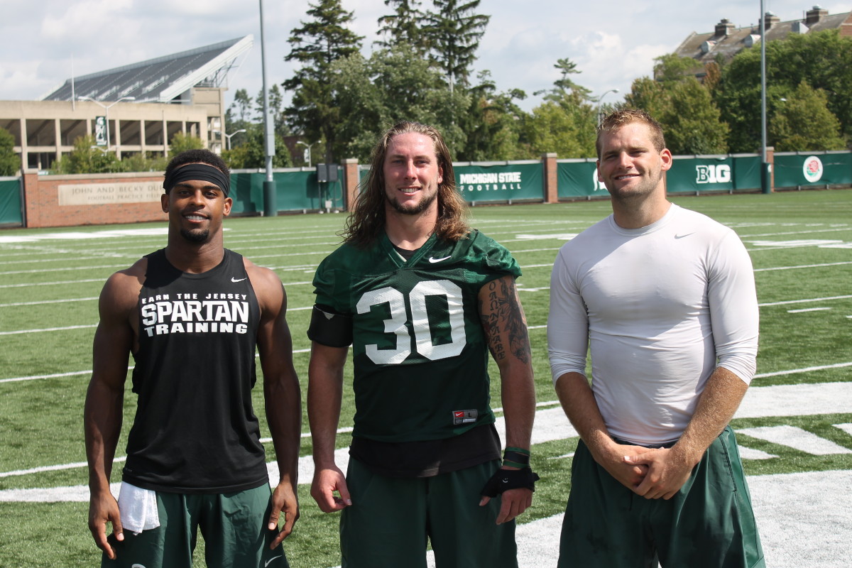 EXCELLENT New Michigan State Football Video: All Three Spartan Captains ...