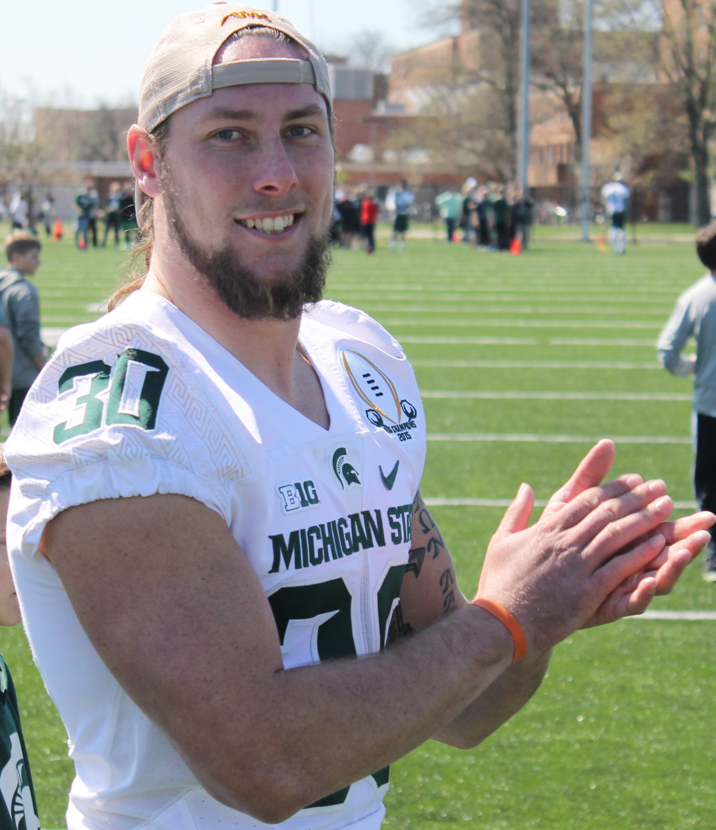 Michigan State MLB Riley Bullough Named to Butkus Award Watch List for ...