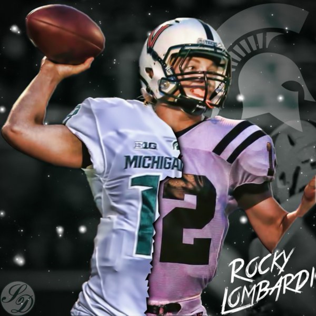 AMAZING VIDEO: Michigan State 2017 QB Commit Rocky Lombardi Shows Off ...
