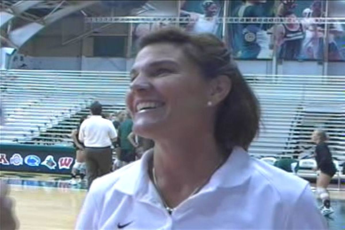 Volleyball Stuns No. 12 USC - Sports Illustrated Michigan State ...