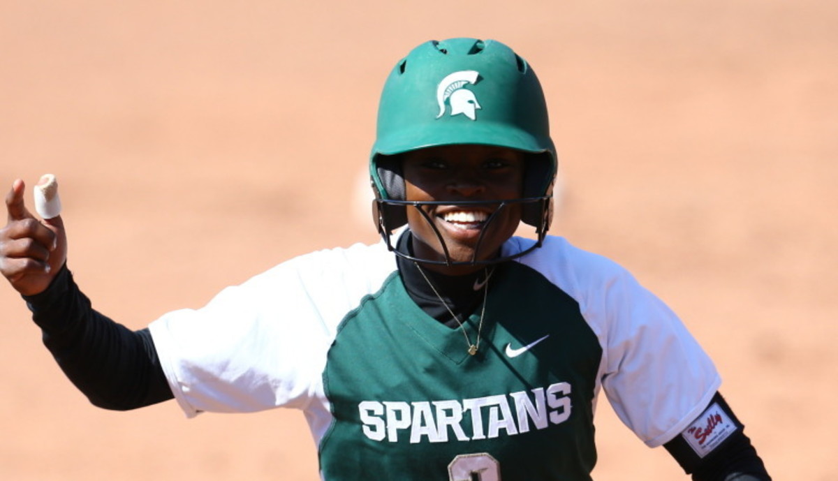 MSU SOFTBALL: Big Sixth Propels Spartans to Run-Rule Win Over Terps ...