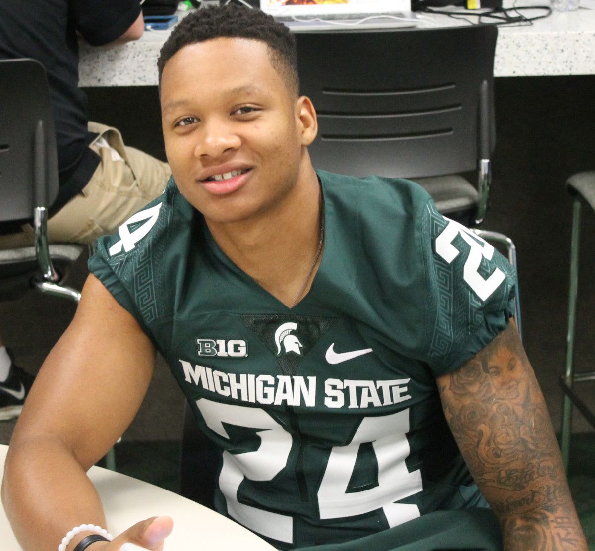 Michigan State RB Gerald Holmes As You've Never Seen Him Off the Field ...